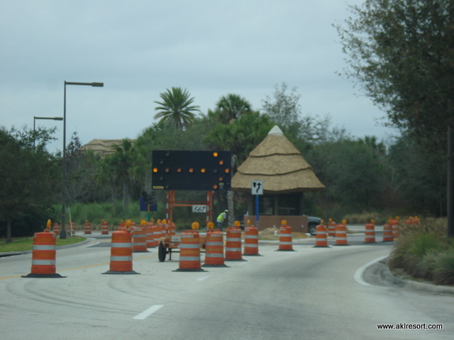 New Guardhouse construction | Disney's Animal Kingdom Lodge Fan Site